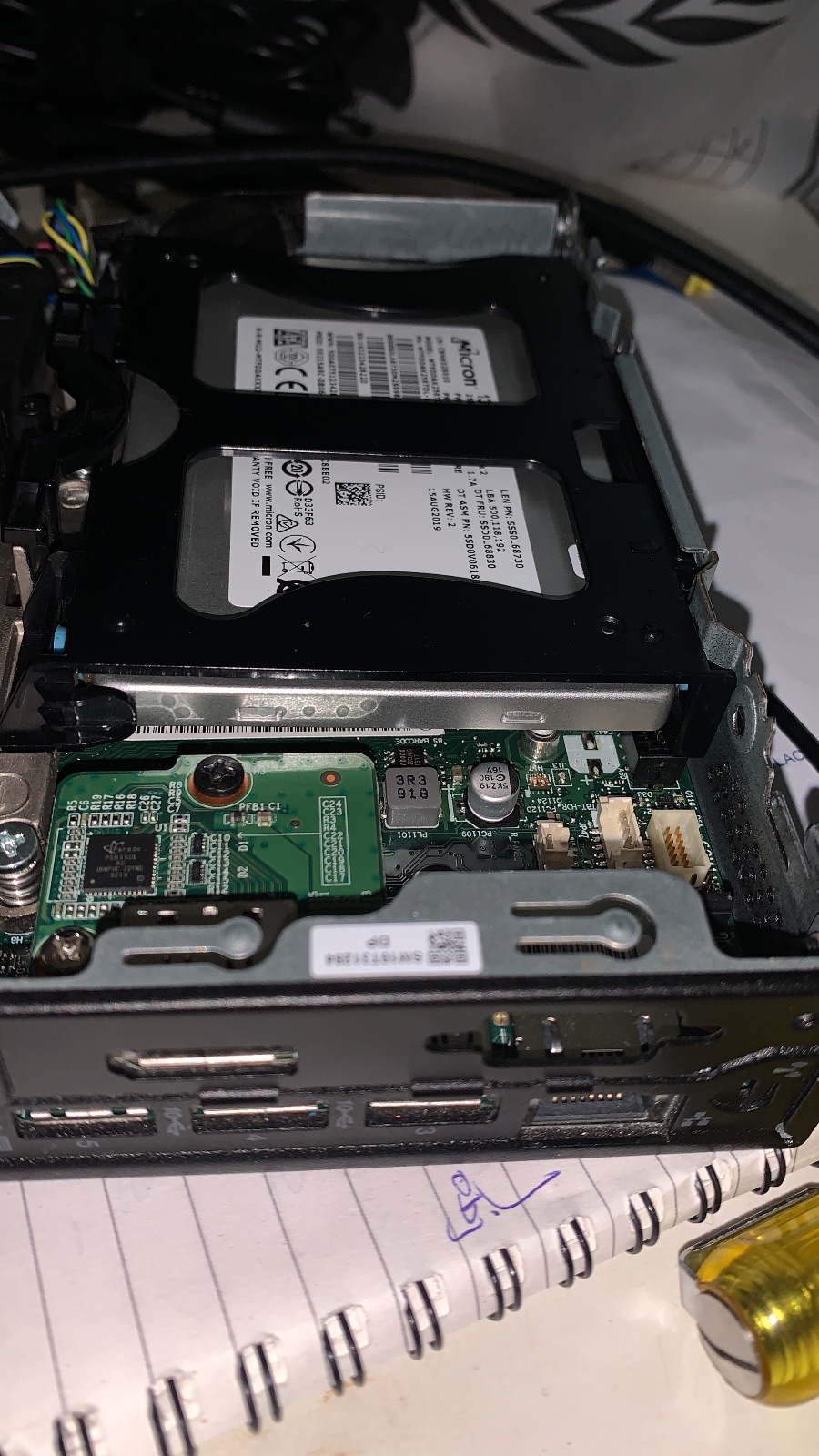 ThinkCentre Tiny - PCIe Riser card: p/n 01AJ902, Taisol, M920q, M910q ...