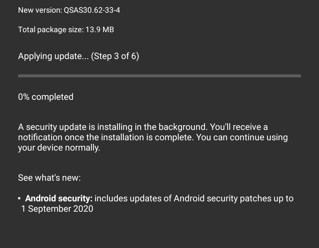 Android Security Patch — 1st of September 2020-Motorola Community